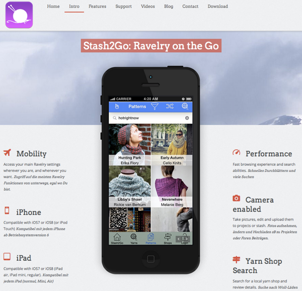Stash2Go und die mobile App-Welt von Ravelry – Exciting Commerce