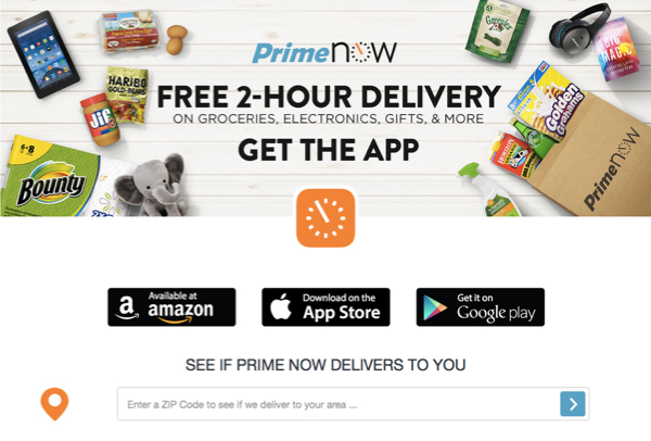 Wie improvisiert Amazon Prime Now an den Start gebracht hat – Exciting ...